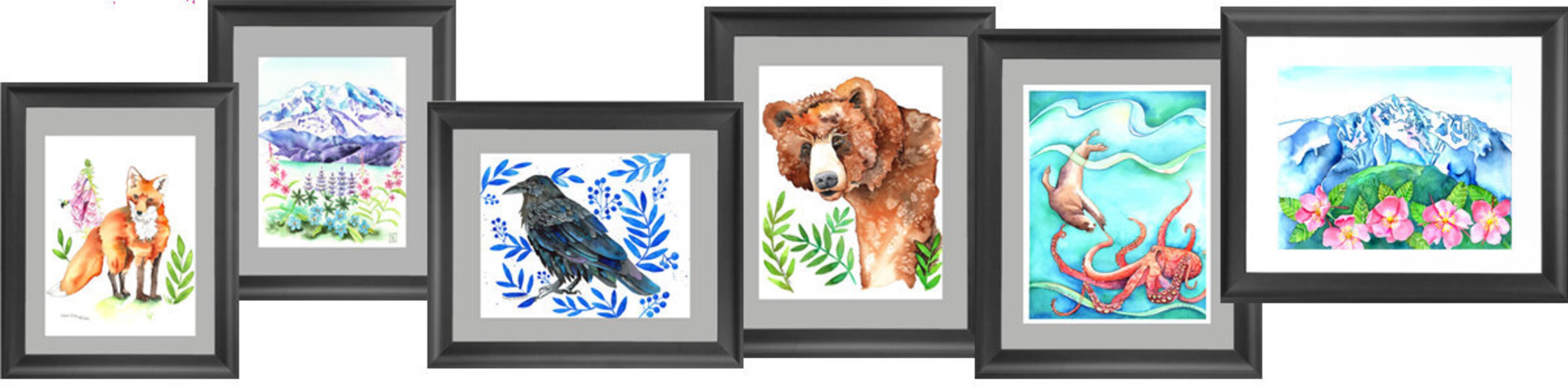 Alaskan artist Cheryl Lacy by DancingRavenDesigns on Etsy