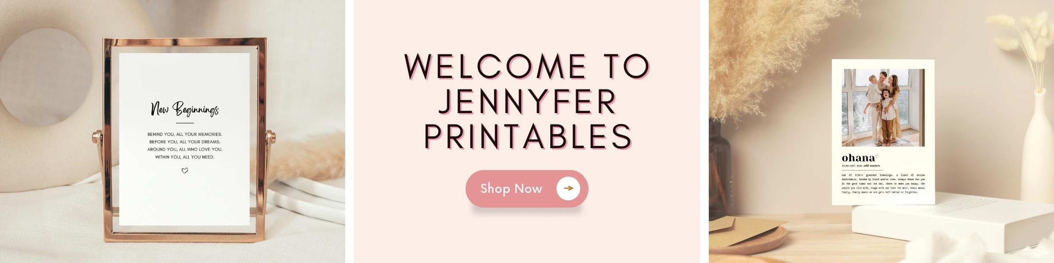 JennyferPrintables - Etsy
