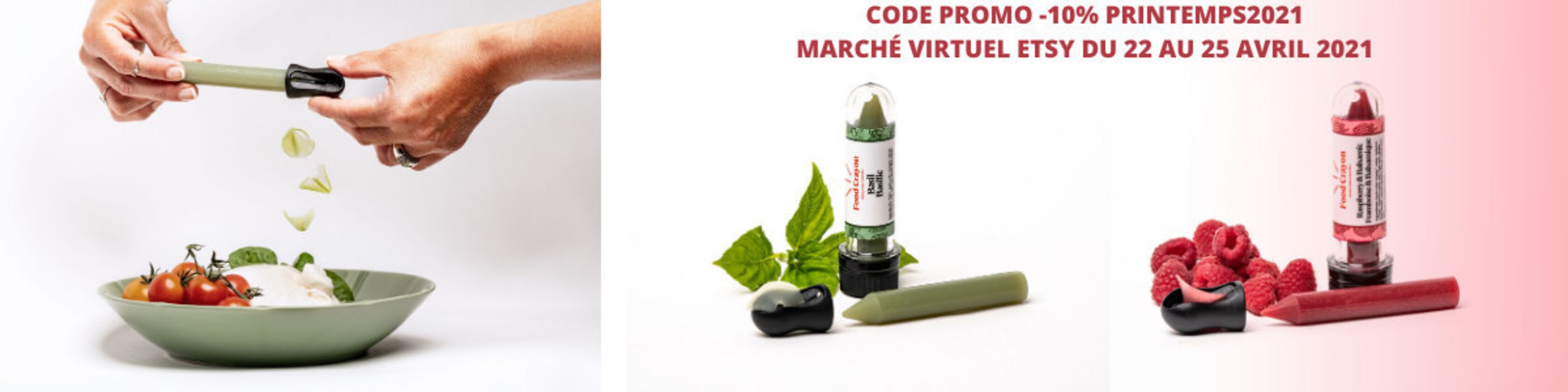 Spice up your food in a new way with Food Crayon. by FoodCrayon