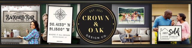 CrownAndOakDesignCo - Etsy