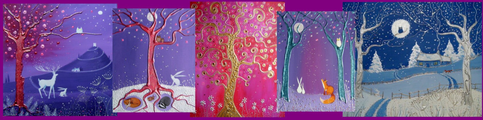 Art by Angie Livingstone B A Hons by TheGlitteringFox on Etsy