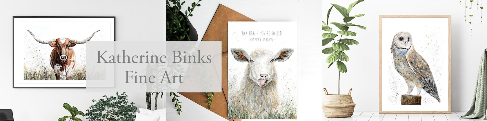 Fine art and Illustrations by KatherineBinksArt on Etsy