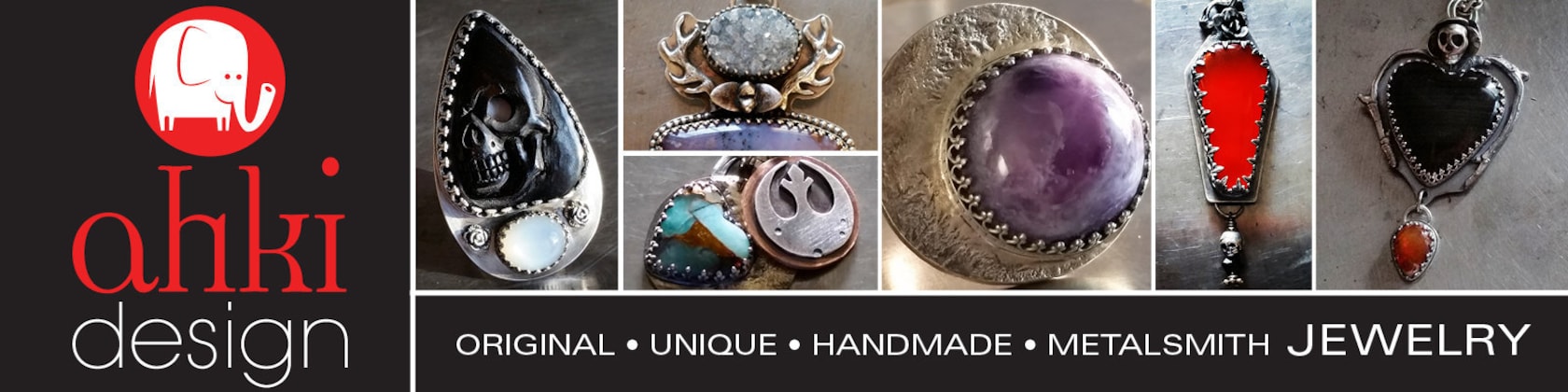 Ahki Design Jewelry by AhkiDesignJewelry on Etsy