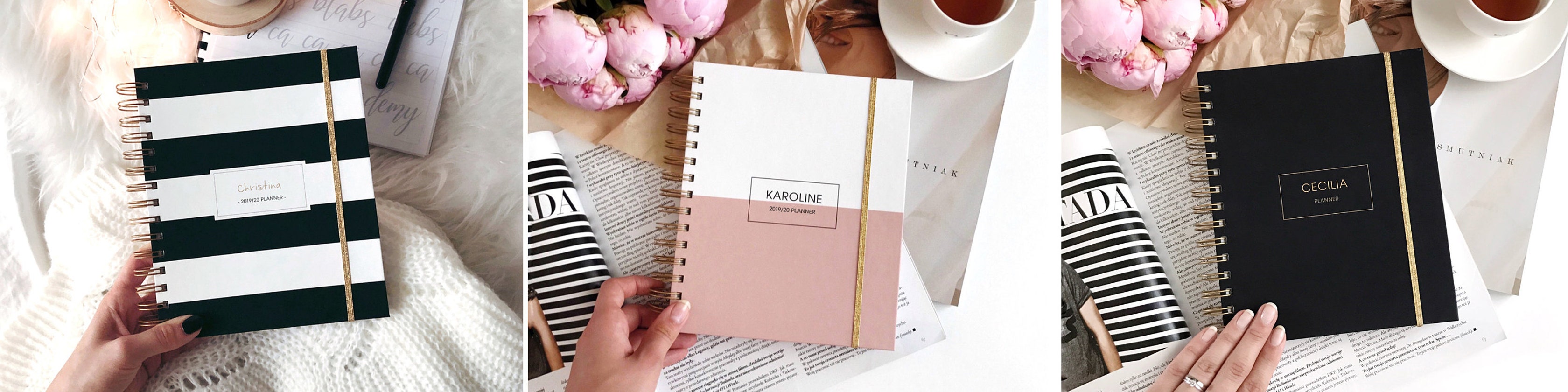 2020 & 2021 Planners Custom Personalized Planners by MADEtoPLAN