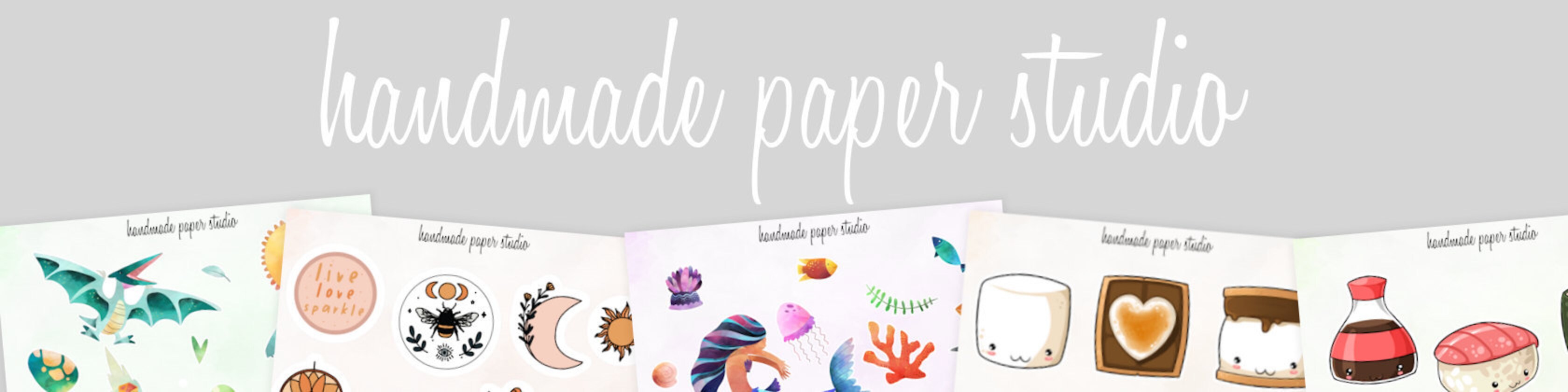 Handmade Paper Studio by hmpaperstudio on Etsy