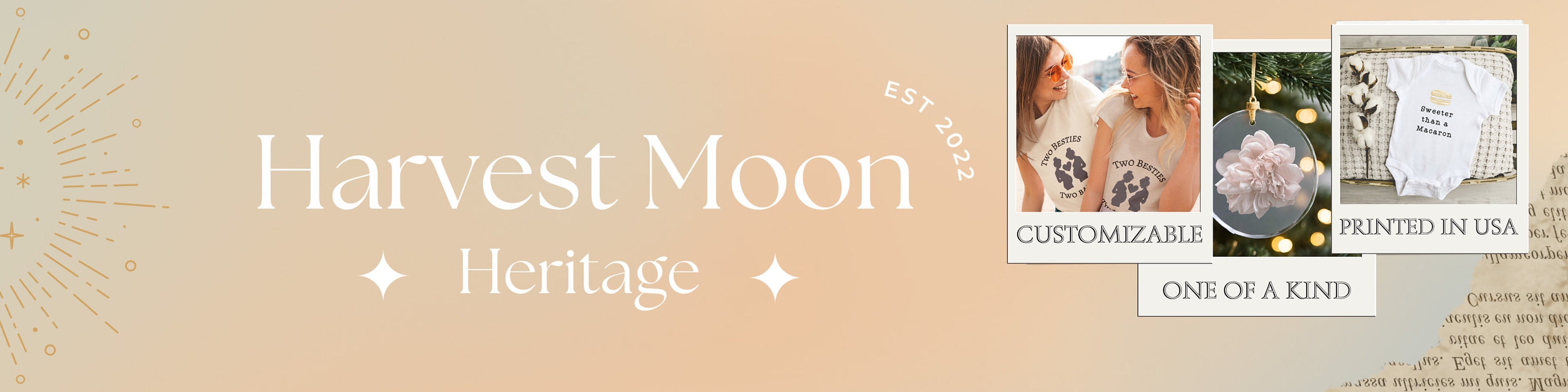 HarvestMoonHeritage - Etsy