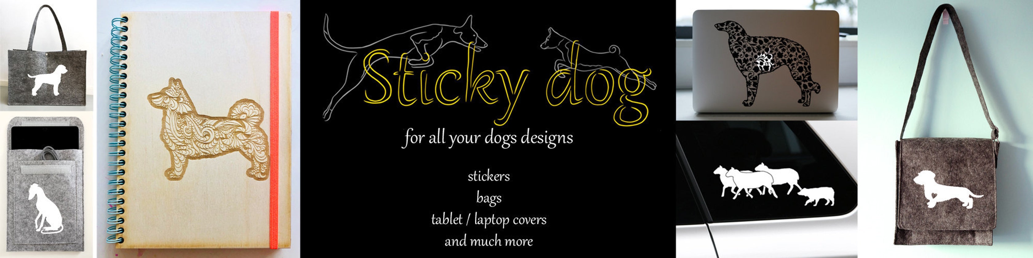 Stickydog - Etsy UK