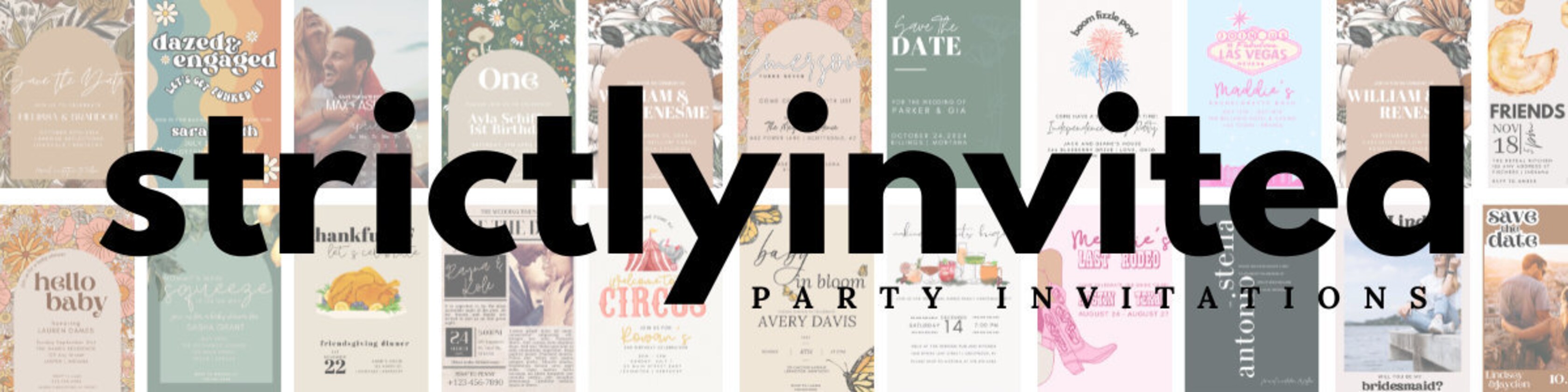 StrictlyInvited - Etsy