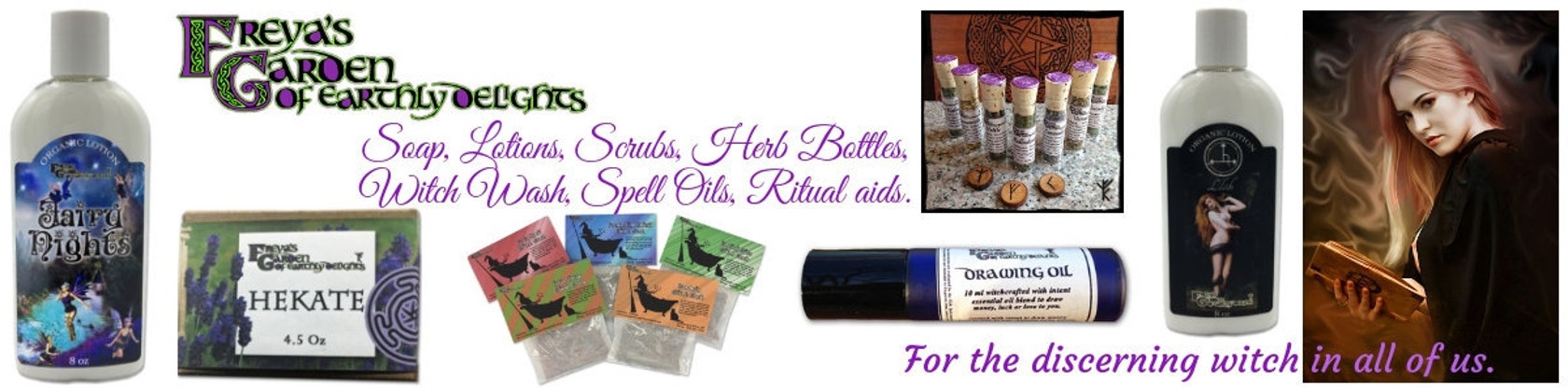 Witchcraft Supply Ritual Supplies by FreyasEarthlyDelight on Etsy