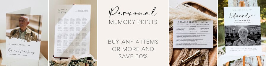 PersonalMemoryPrints - Etsy