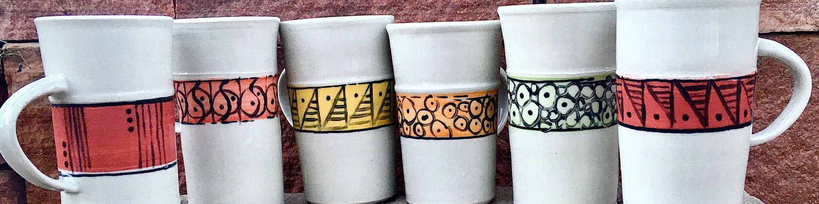 Small batch Fun functional handmade mugs by TTFUNctionalceramics