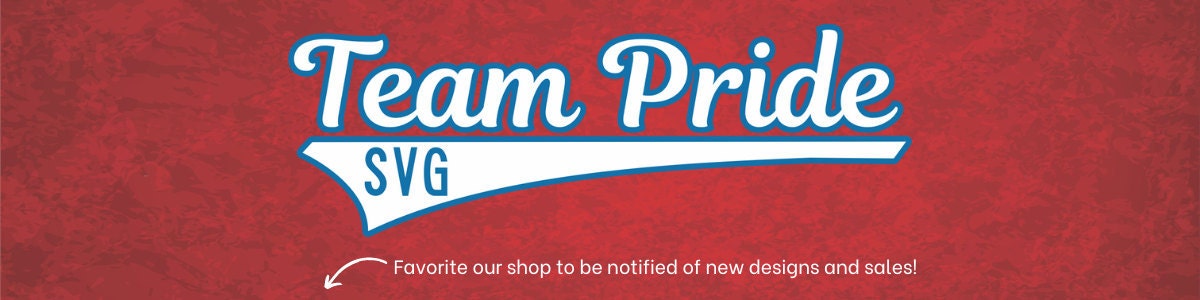 TeamPrideSVG - Etsy