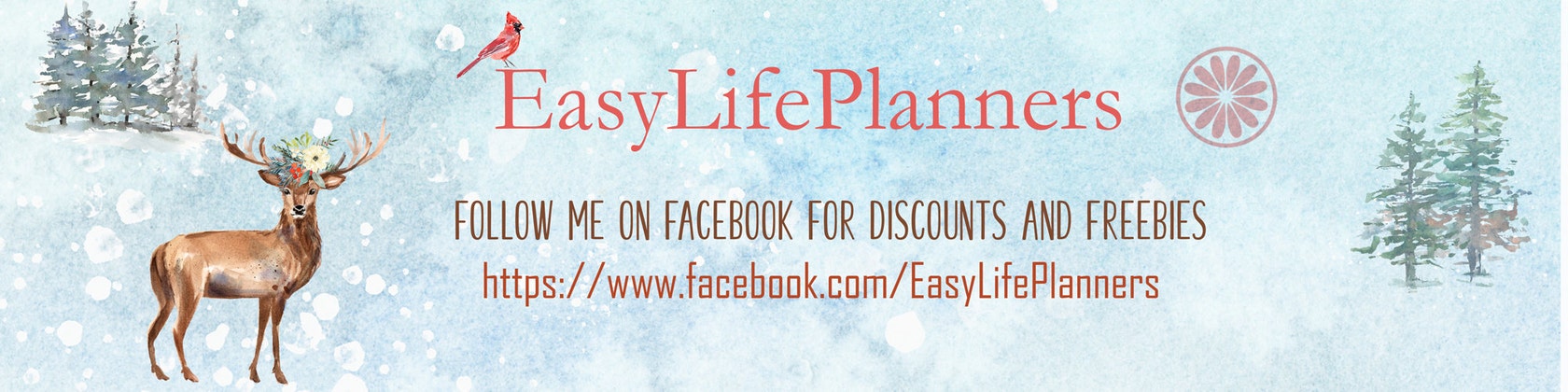 Enjoy planning with our printable PDF planners by EasyLifePlanners