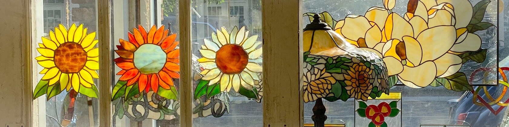 The Stained Glass Lady by GlassLadyDesigns on Etsy