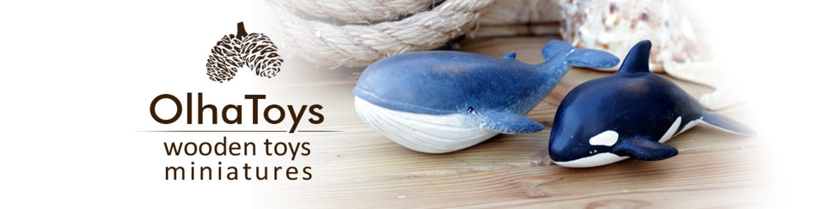 Handcrafted wooden toys and miniatures by OlhaToys on Etsy