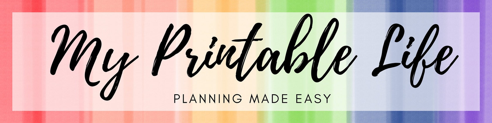 MyPrintableLifeCo | Etsy