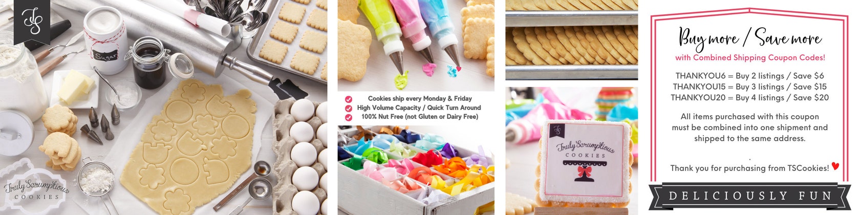 TSCookies - Cute Cookies | Nut Free | Since 2006 | Fedex or UPS 🚚 - Etsy