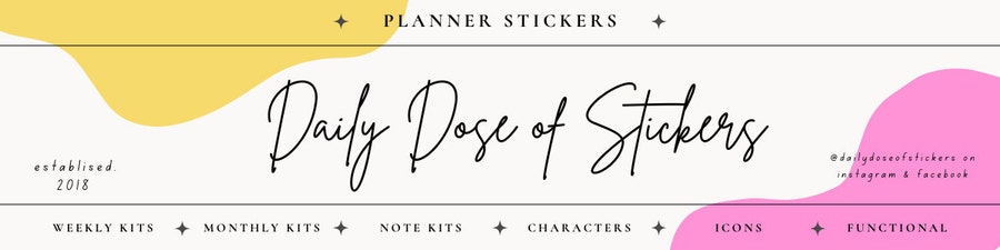 DailyDoseOfStickers - Etsy