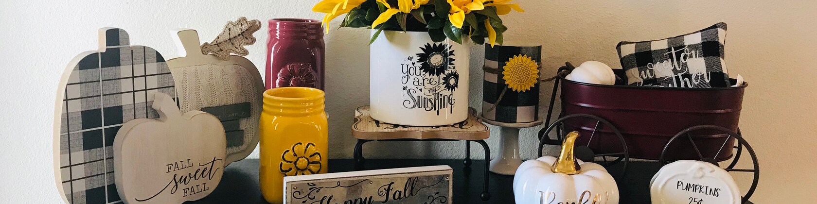 Handmade farmhouse & rustic style tier tray by RusticShedCreations