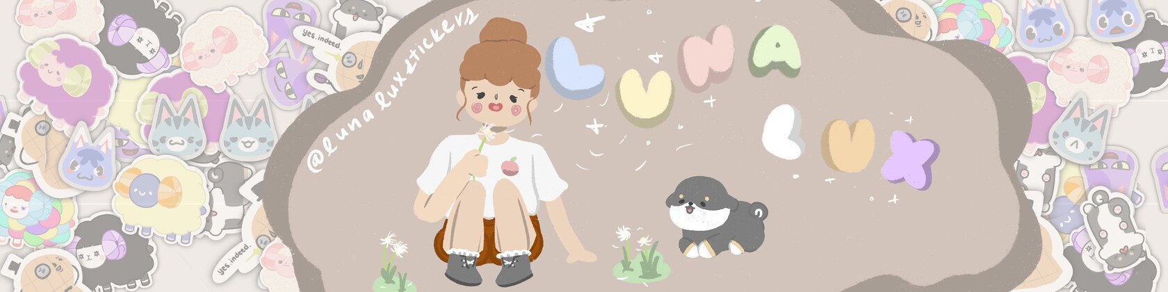 Handmade Sticker Shop by LunaLuxStickers on Etsy