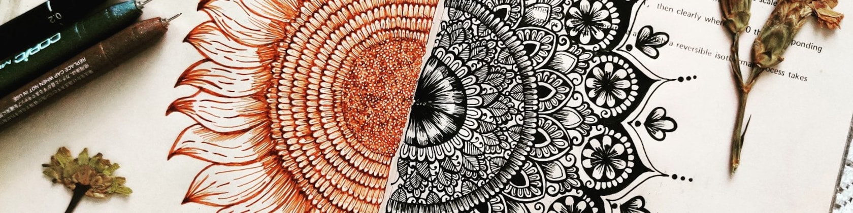 A MANDALA EXPERIENCE . Hand drawn and Hand by ZareensArtShop