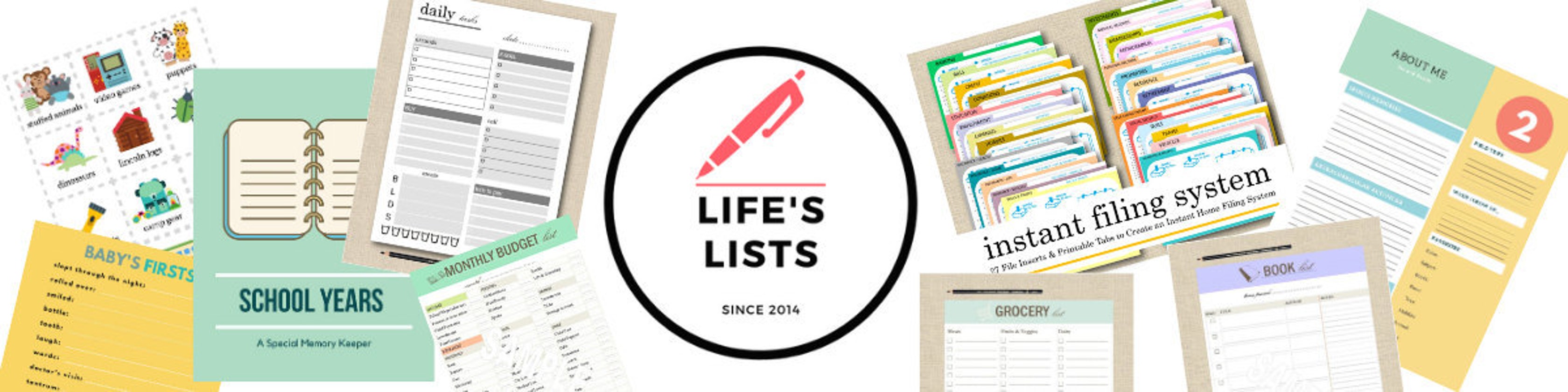 Life's Lists