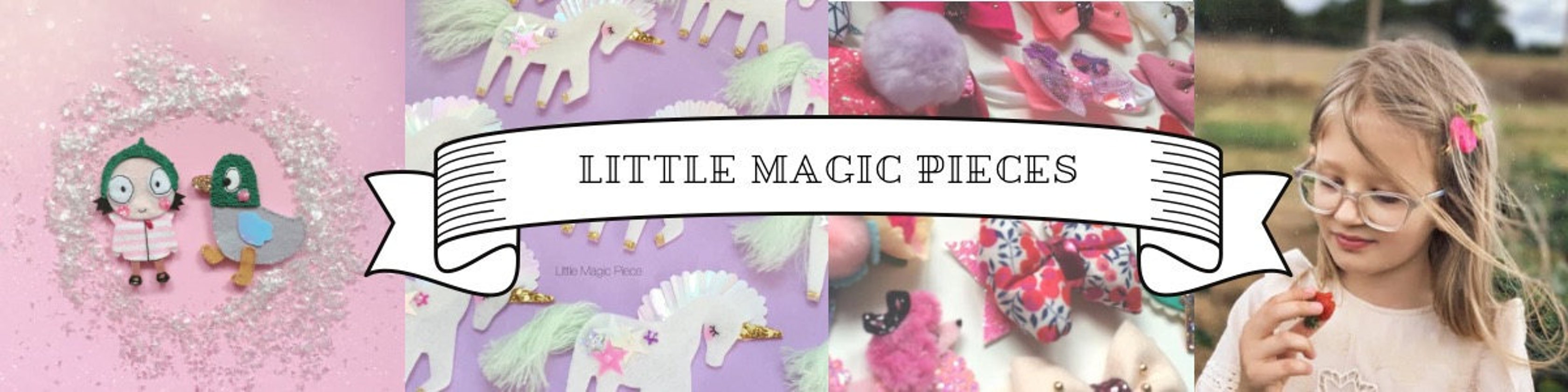 Whimsical Hair Clips Accessories for your by LittleMagicPieces