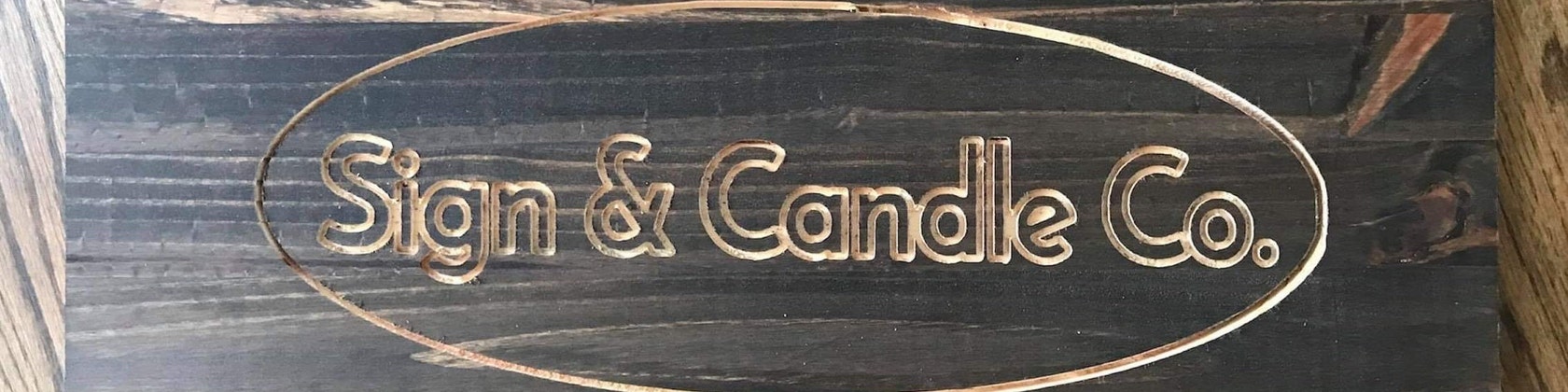 SignAndCandleCo on Etsy