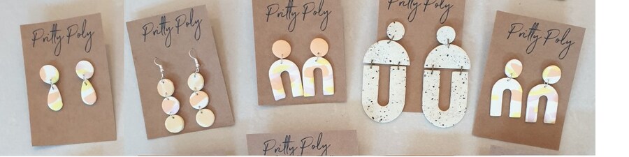 Handmade Polymer Clay Earrings. by PrittyPoly on Etsy