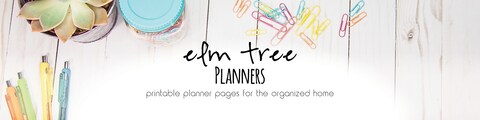 ElmTreePlanners - Etsy