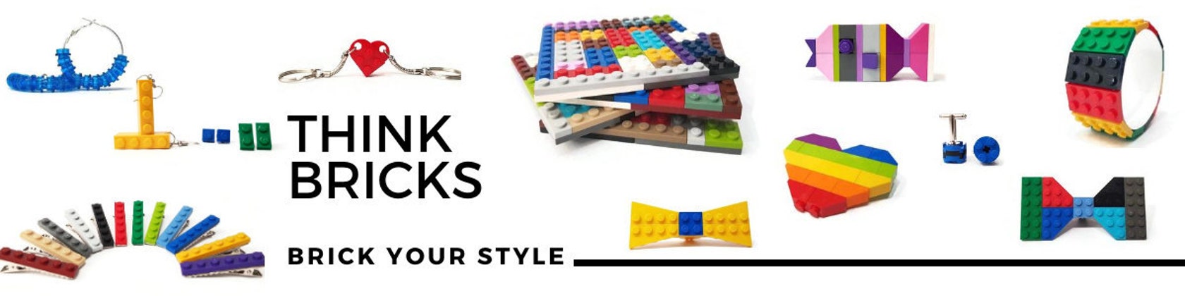 Unique Gifts for Everyone made from Building Bricks by ThinkBricks