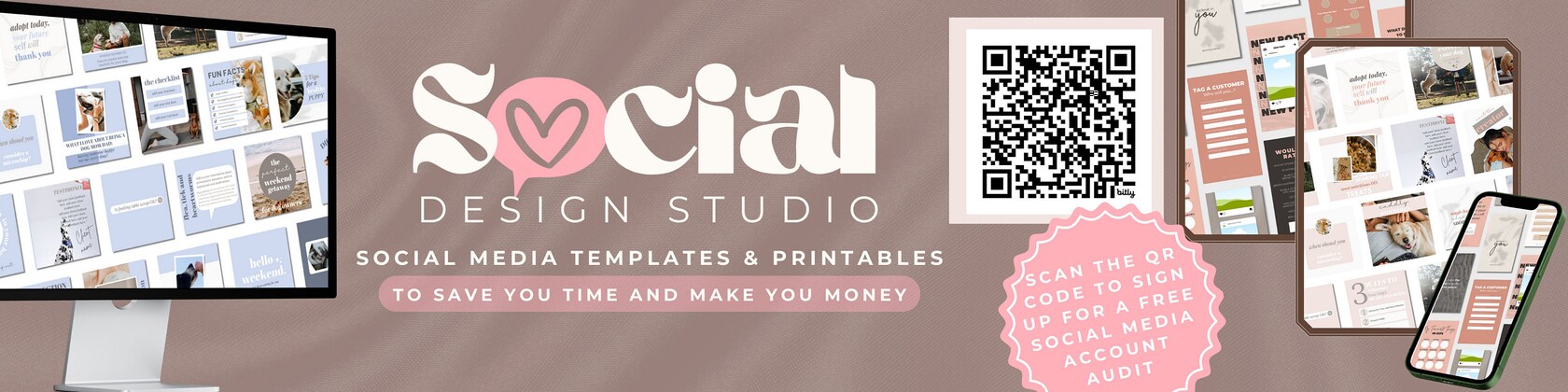SocialDesignStudioUS - Etsy