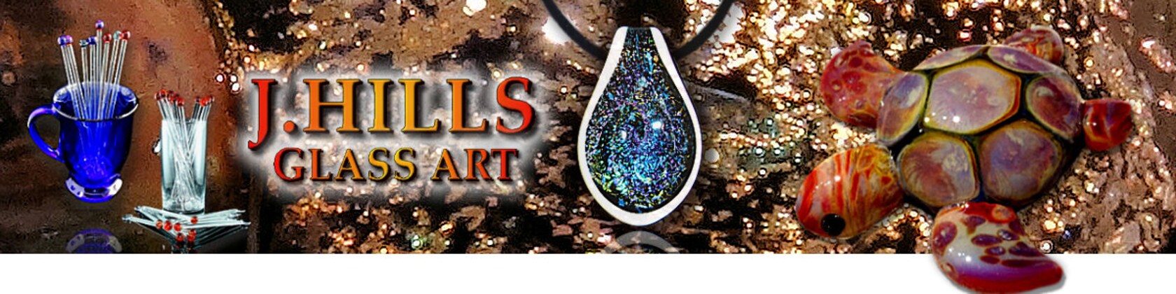 Blown & Lampwork Pendants Jewelry & Functional by JHillsGlassArt