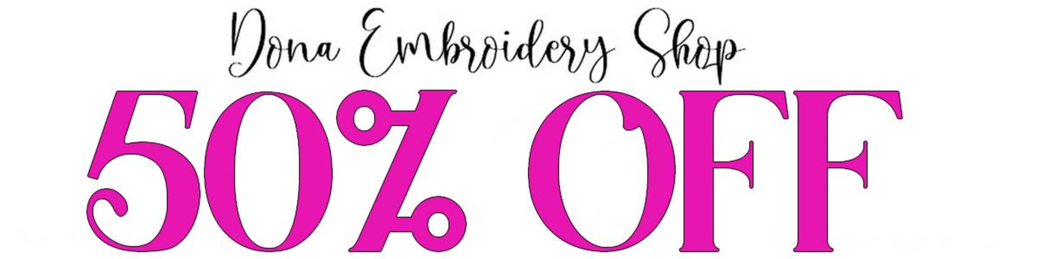 DonaEmbroideryShop - Etsy