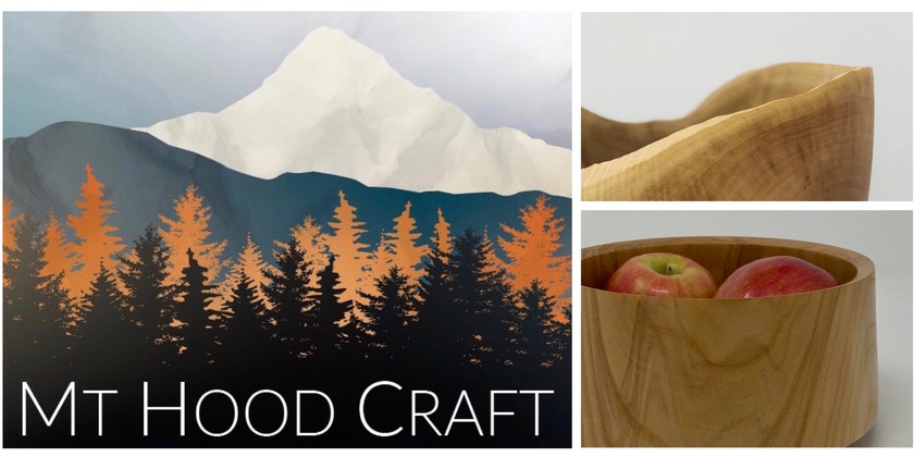 Wood and Resin Art Handcrafted in the Pacific by MtHoodCraft