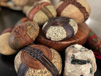 ZenWrockz - Wrapped Rocks, Wrapped Stones, Zen Rocks - Etsy