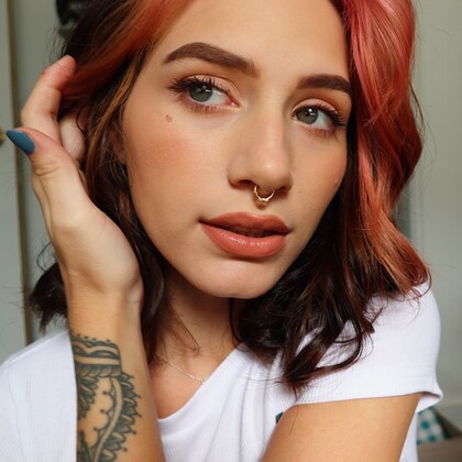 Septum Nose Toe Belly Earring Ring Handmade Gold by ZahavJewelry