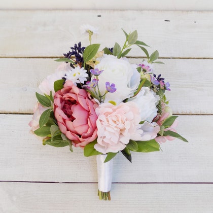 Wedding flowers bridal bouquet & accessories by Facaldoflowers