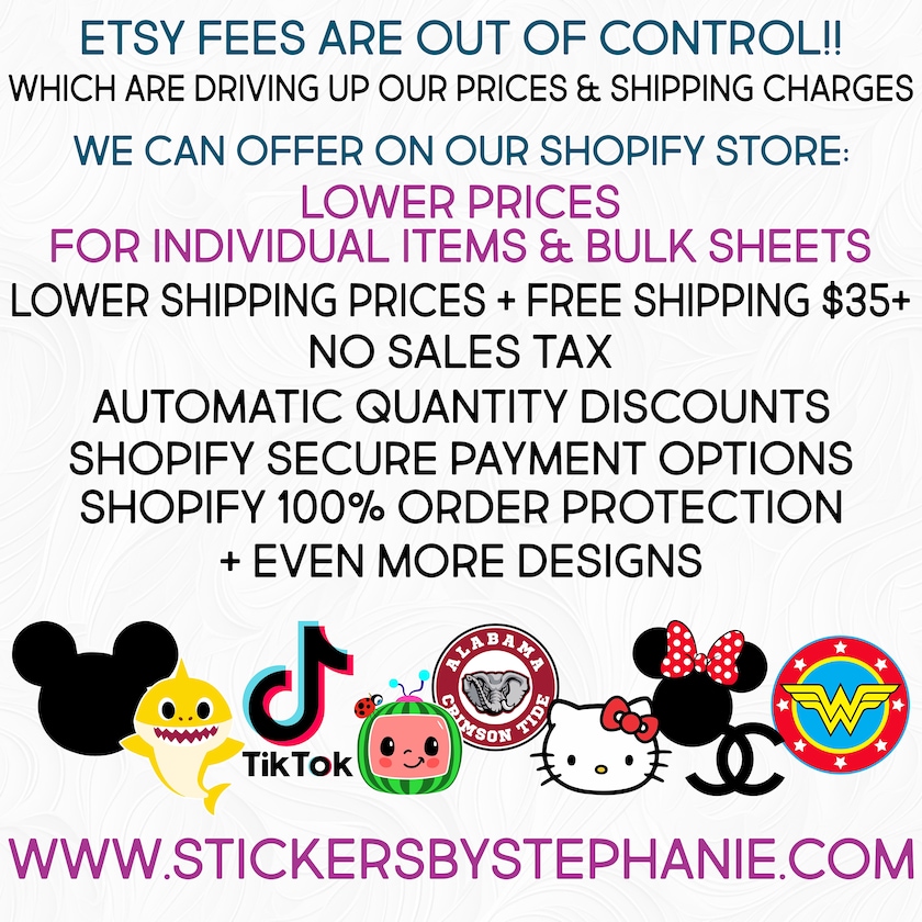 StickersbyStephanie - Etsy