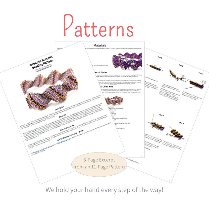 Fun Beading Tutorials Kits Beads & Beading by SimpleBeadPatterns