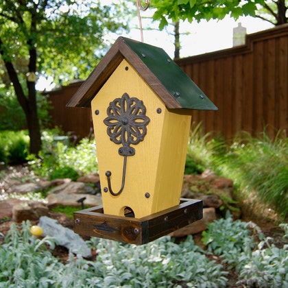 Custom Made Birdhouses and Feeders by RusticBirdhouseShop on Etsy