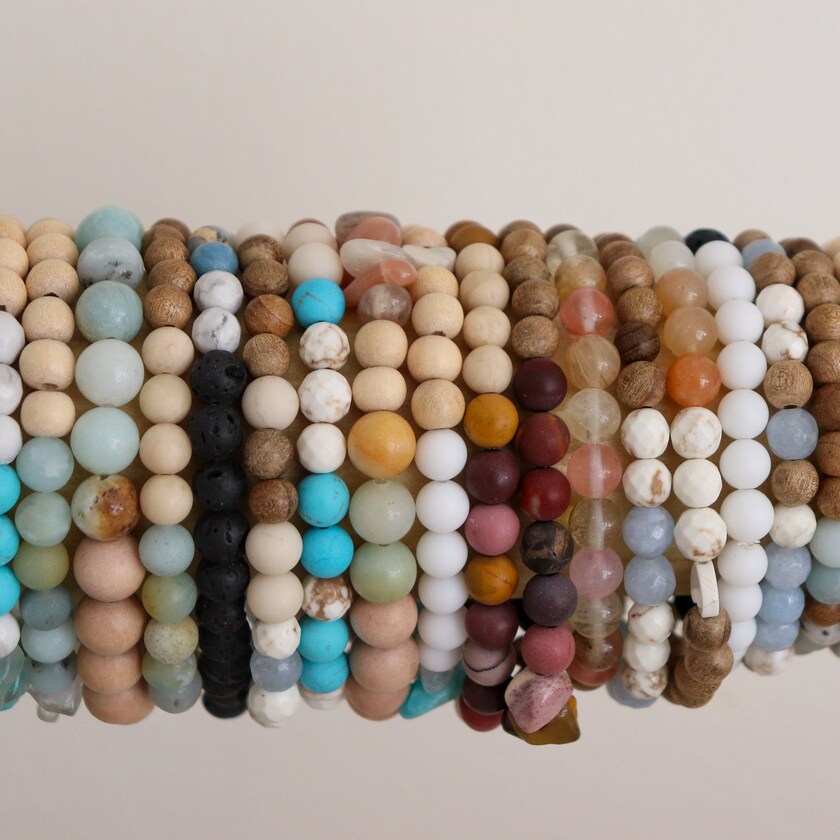 Genuine Semi-Precious Beaded Bracelets & by SoulStoneBracelets
