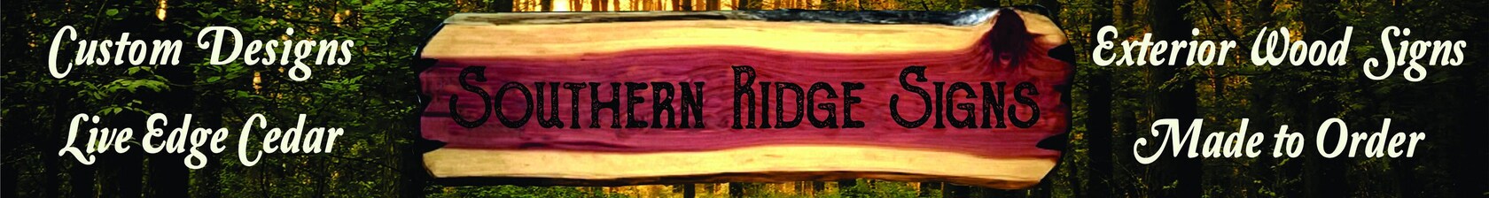 SouthernRidgeSigns - Etsy