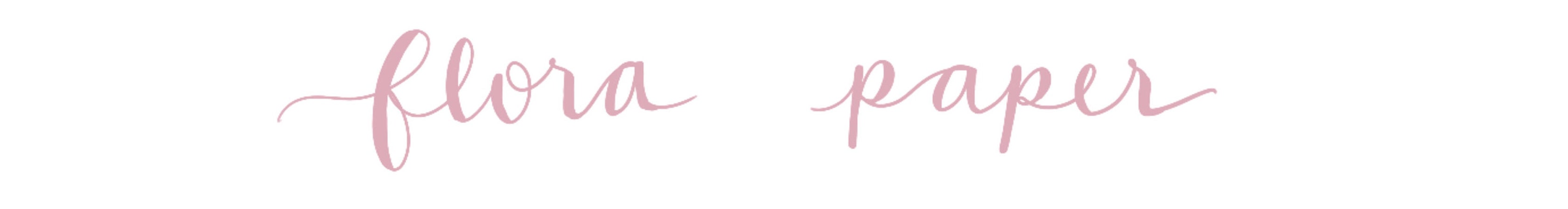 Flora Paper and Lettering by FloraPaper on Etsy