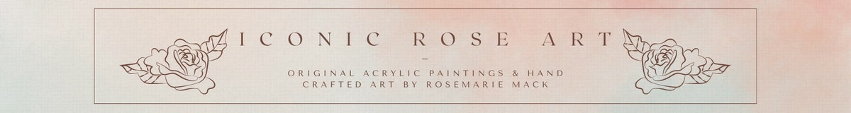 IconicRoseArt - Etsy