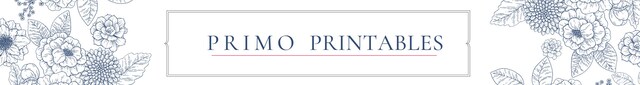 PrimoPrintables | Etsy