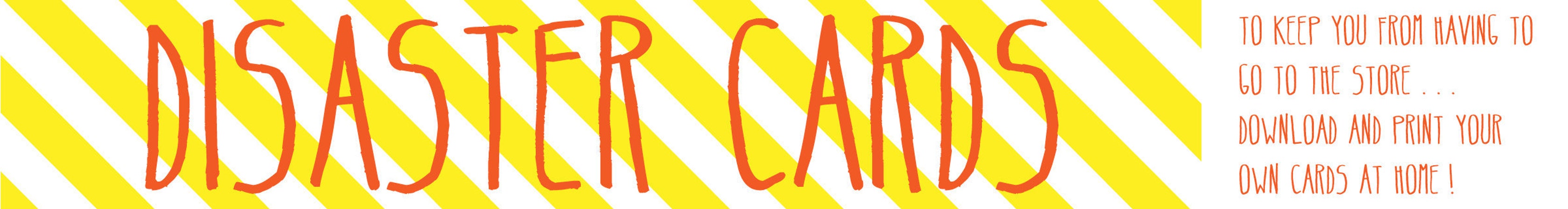 DisasterCards - Etsy