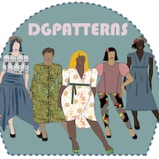 Modern and unique printable PDF sewing patterns by DGPATTERNS
