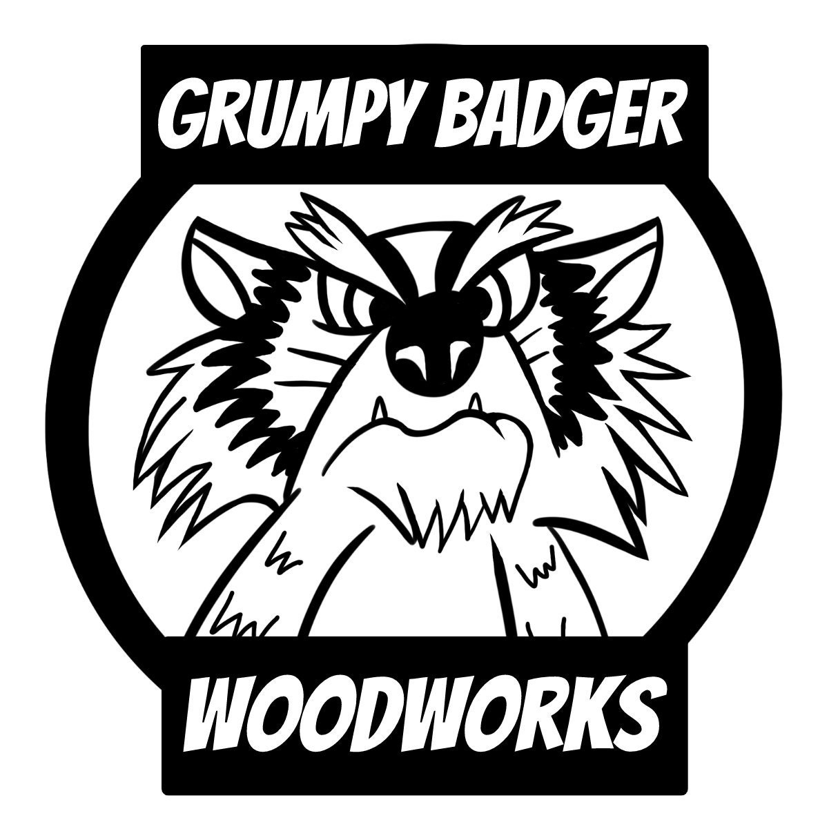 GrumpyBadgerWoodwork - Etsy