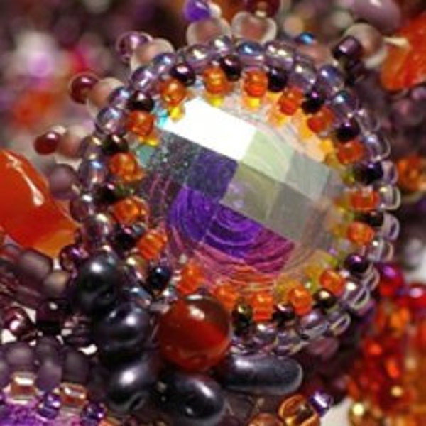 30 Pcs Chalk Brown/violet Senegal 2 Hole Czech Glass Silky Star Beads ...